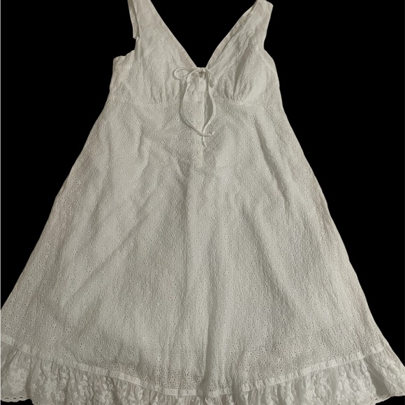 Johnny Was | Dresses | Johnny Was Elegant White Eyelet Lace Mini Dress ...